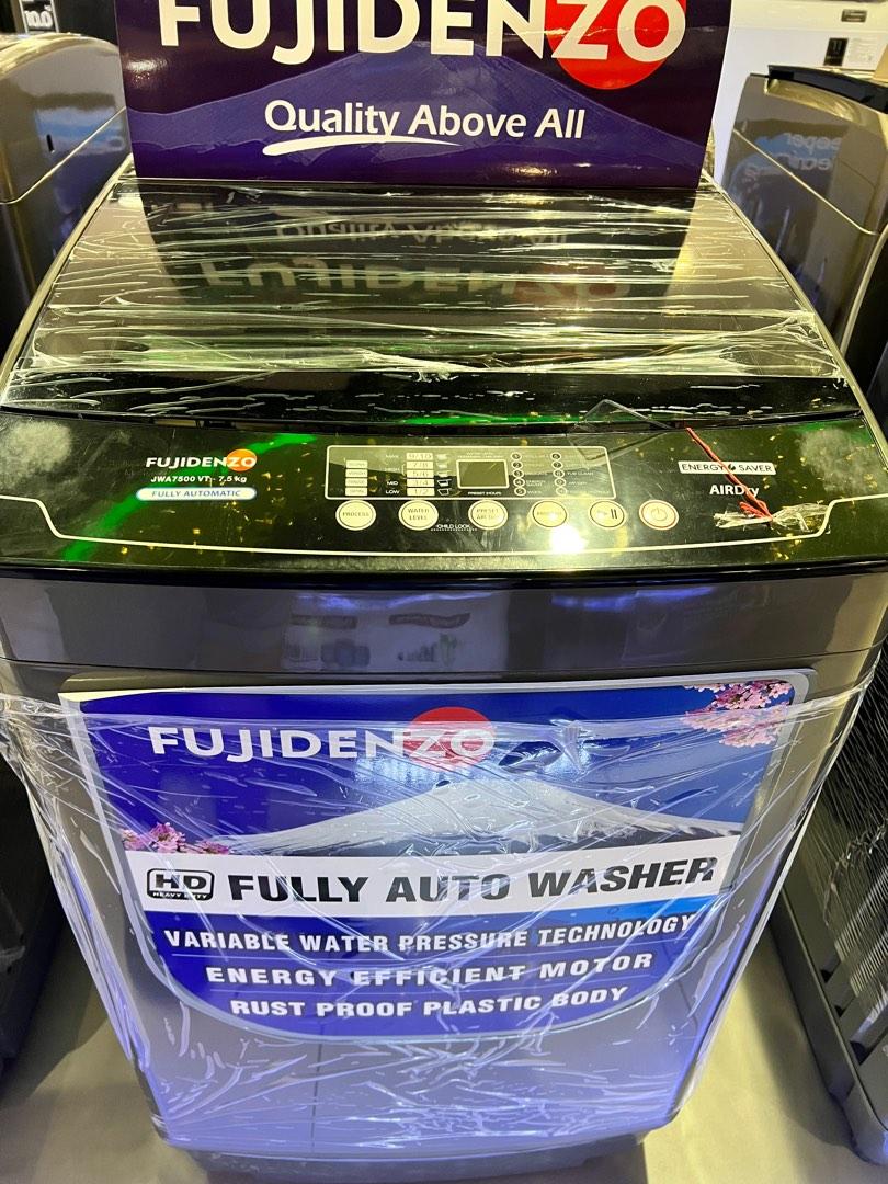Fujidenzo Inverter Washing Machine, TV & Home Appliances, Washing ...