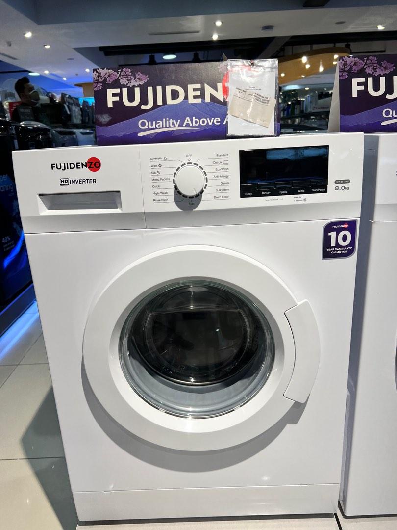 Fujidenzo Inverter Washing Machine, TV & Home Appliances, Washing ...