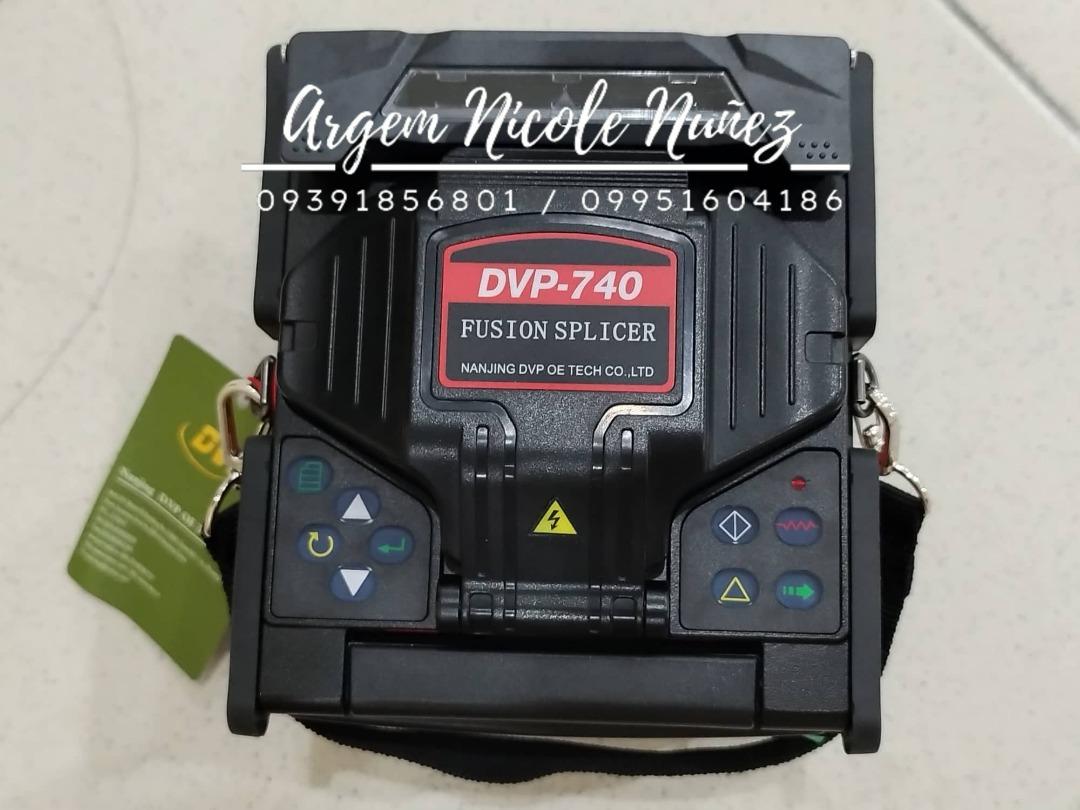 Fusion Splicer DVP-740 Optical Fiber Core Alignment Fiber Optic Cable Welding Splicing Machine ...