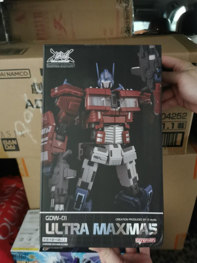 GCreation GDW-01 Ultra Maxmas Optimus Prime, Hobbies & Toys, Toys ...