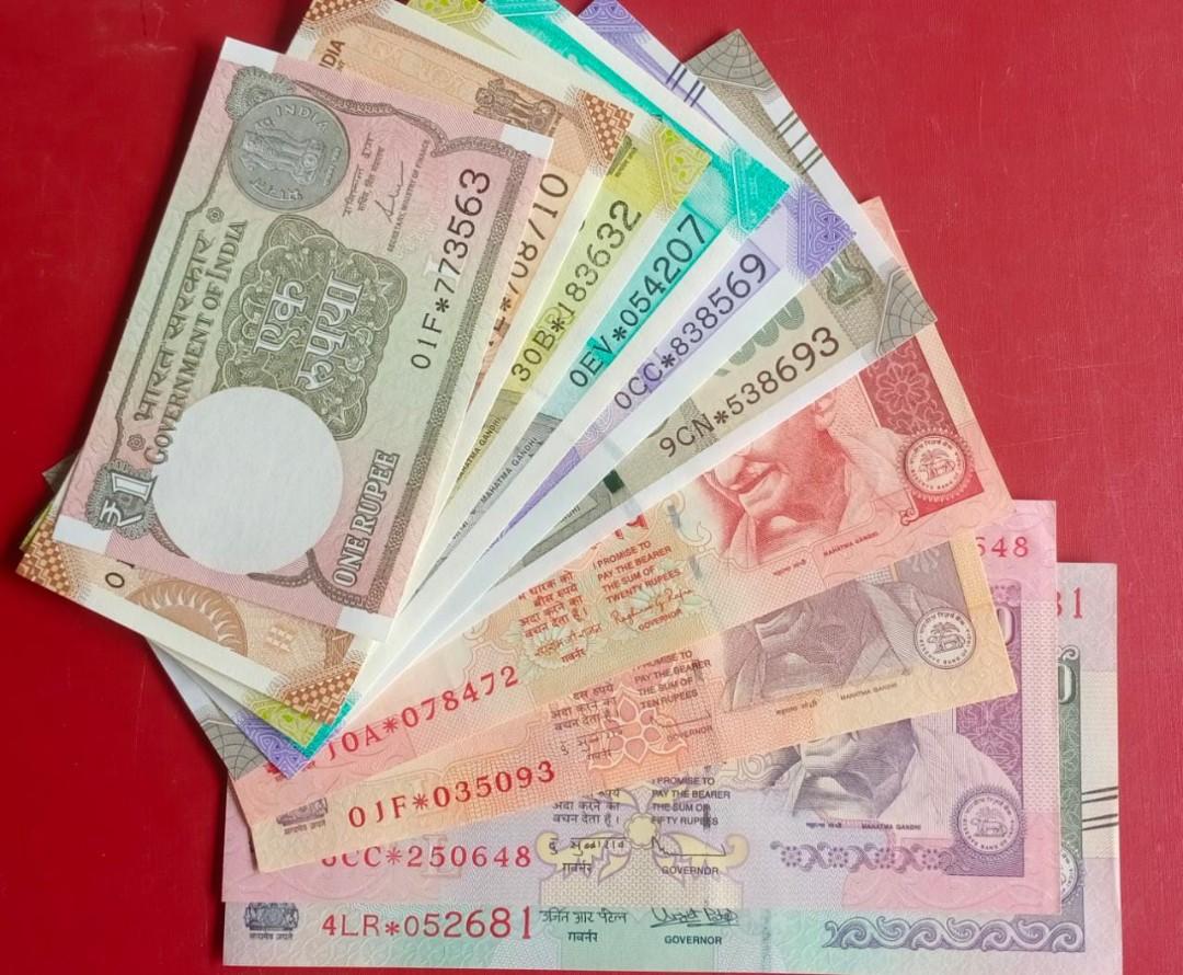 9 ALL DIFFERENT TYPES - * REPLACEMENT NOTES - 1 , 10, 20 , 50 , 100 ...