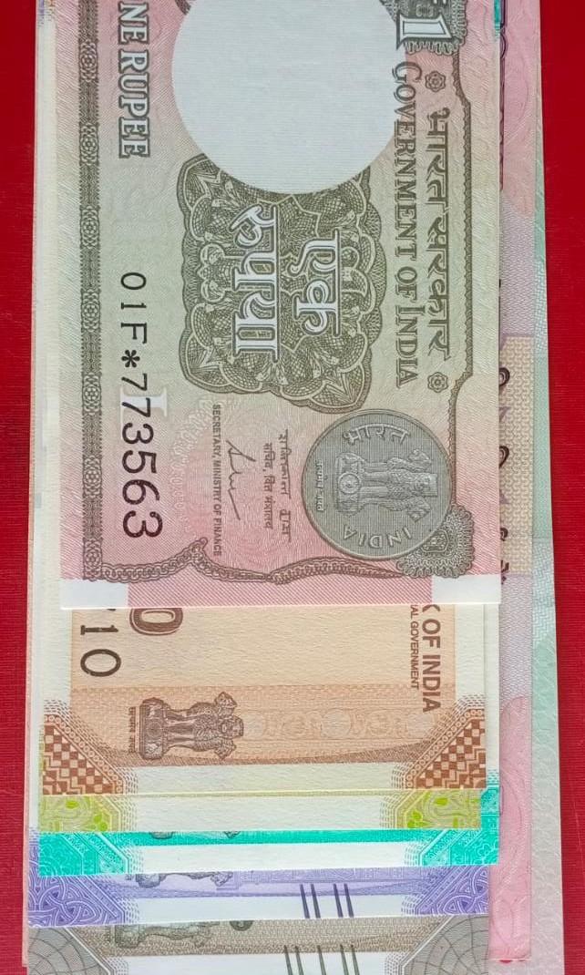 9 ALL DIFFERENT TYPES - * REPLACEMENT NOTES - 1 , 10, 20 , 50 , 100 ...
