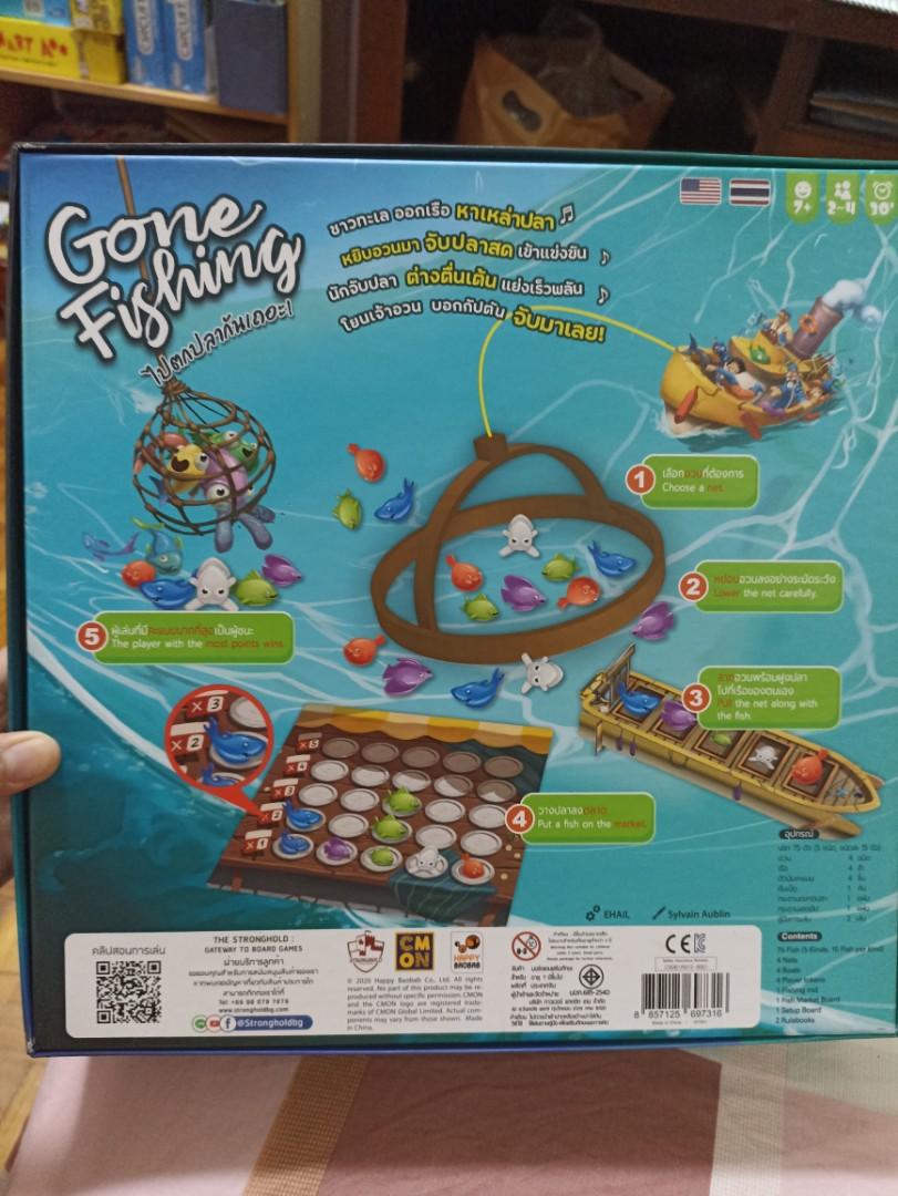 Gone Fishing Board Game, Hobbies & Toys, Toys & Games on Carousell
