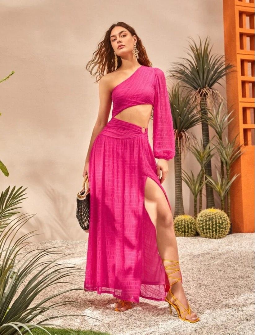 Greek Goddess Pink Dress, Women's Fashion, Dresses & Sets, Dresses on ...