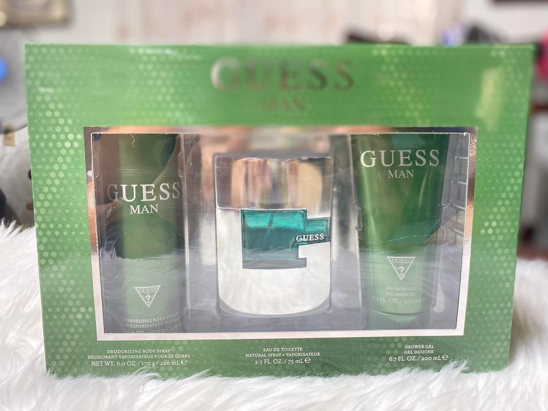 GUESS MAN SET, Beauty & Personal Care, Fragrance & Deodorants on Carousell