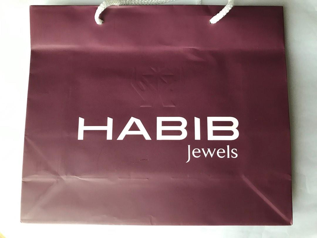 Habib Jewels paperbag, Luxury, Accessories on Carousell