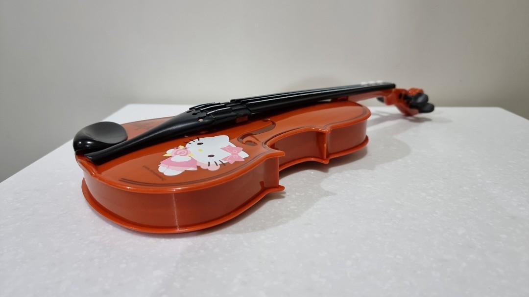 Hello Kitty Violin Electronic Toy, Hobbies & Toys, Toys & Games on Carousell