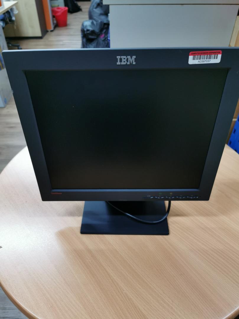 IBM Old Classic PC monitor, Computers & Tech, Parts & Accessories ...