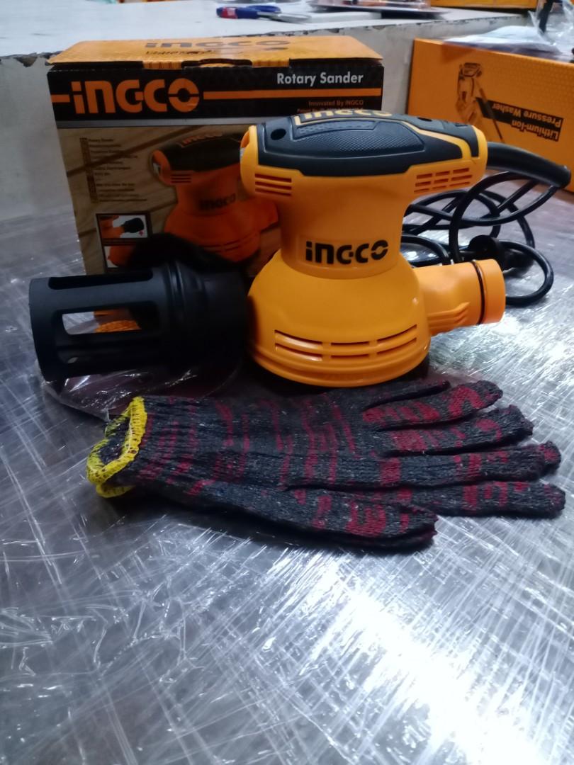 INGCO rotary sander, Commercial & Industrial, Industrial Equipment on ...