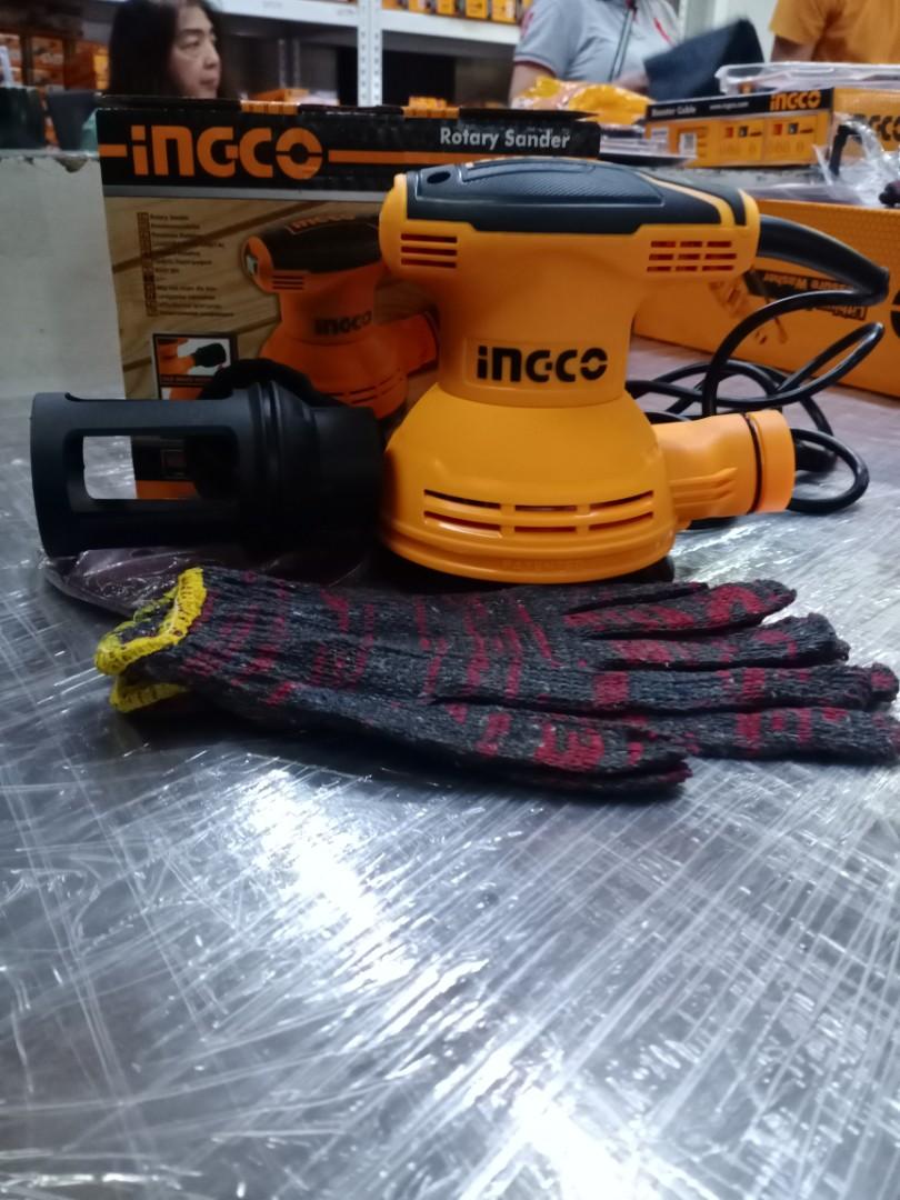 INGCO rotary sander, Commercial & Industrial, Industrial Equipment on ...