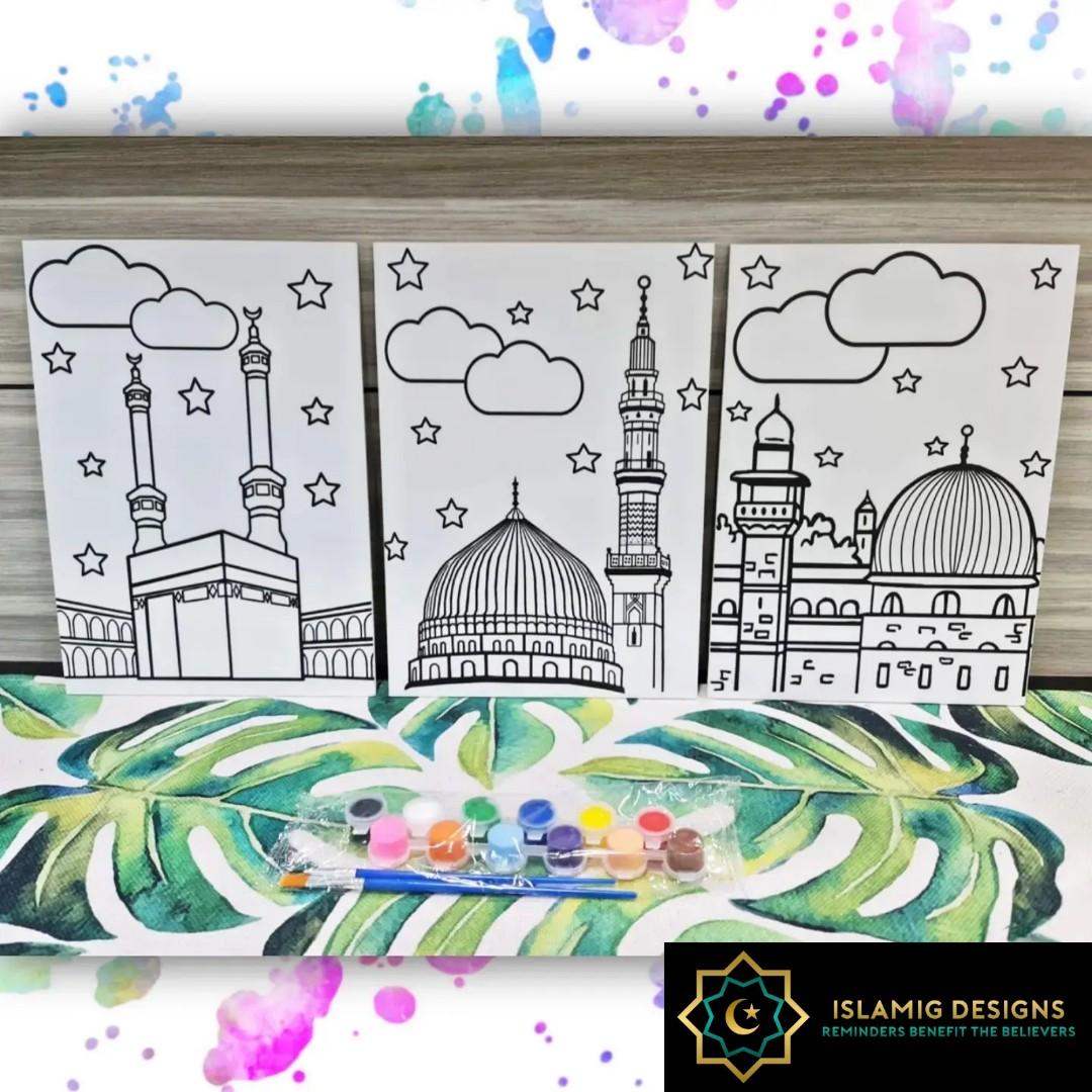 Islamic Foamboard Frames - Kids Series, Hobbies & Toys, Stationery ...