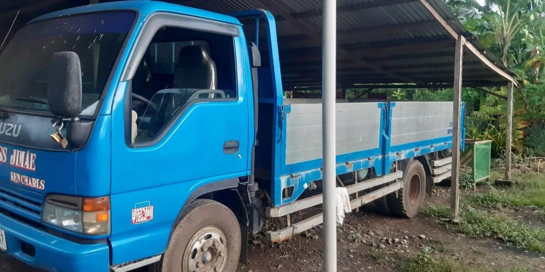 Isuzu pickup 2004 model, 4hk1 makina, 16ft dropside aluminum, computer ...