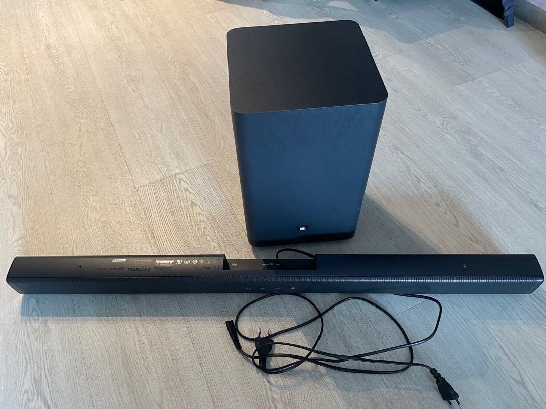 JBL bar 2.1 soundbar and subwoofer, TV & Home Appliances, TV ...