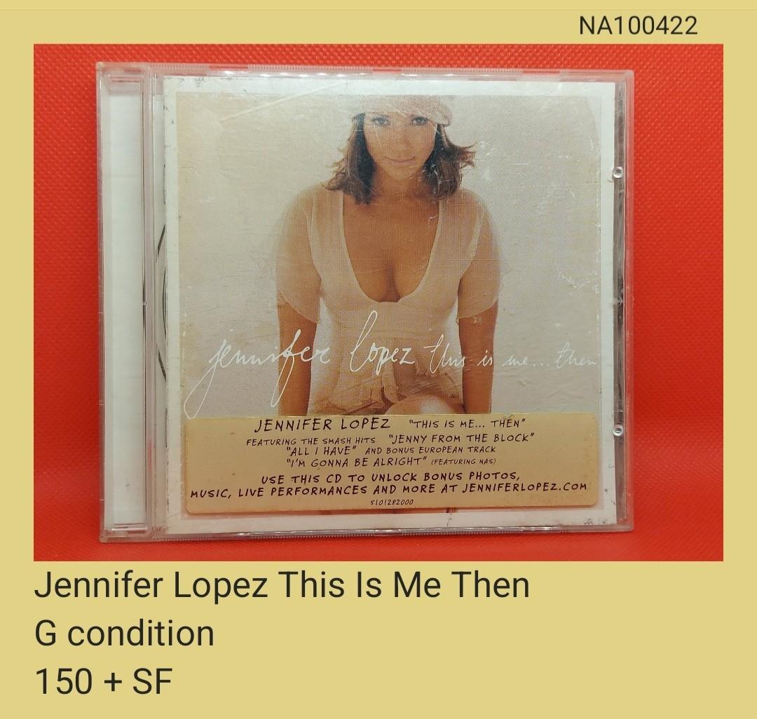 Jennifer Lopez This Is Me Then CD (unsealed), Hobbies & Toys, Music & Media, CDs & DVDs on Carousell