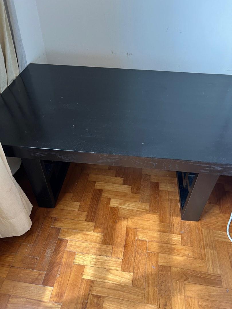 John Erdos custom black coffee table, Furniture & Home Living ...