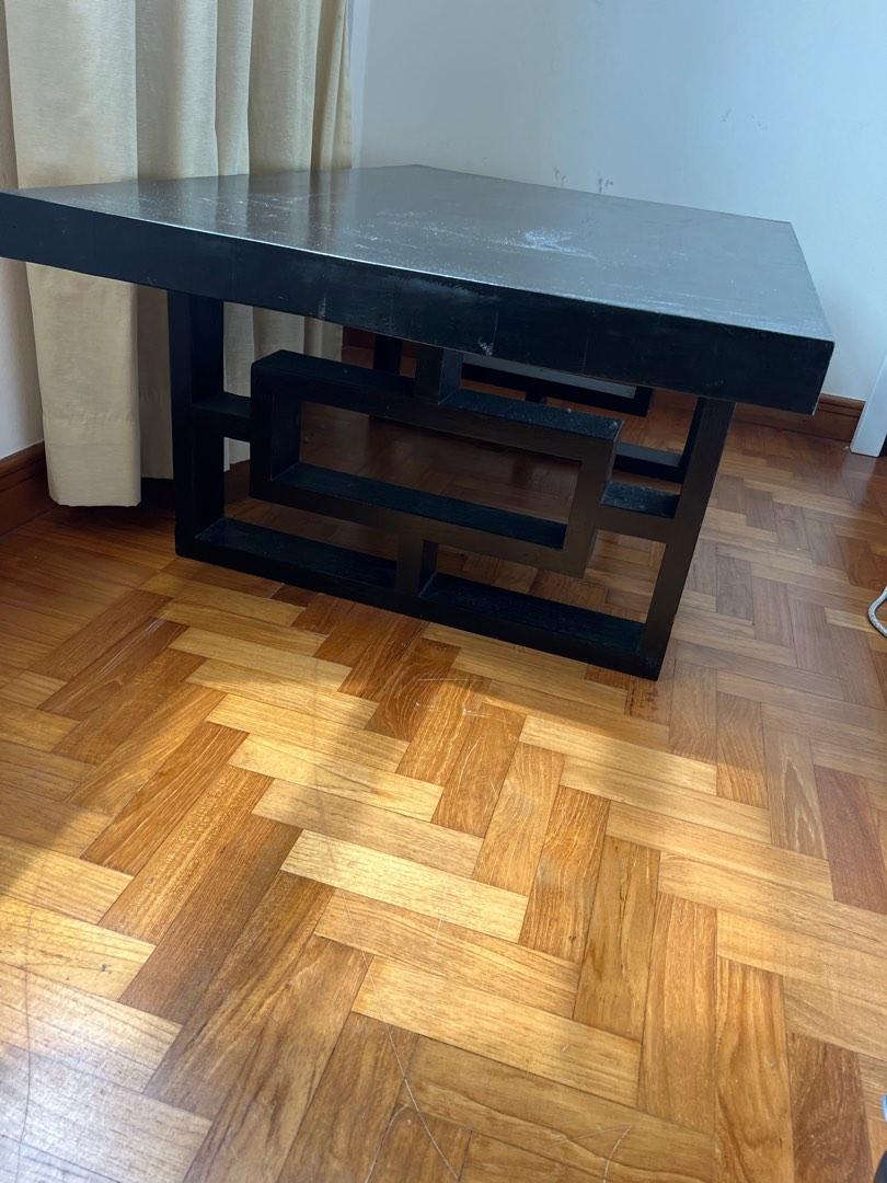 John Erdos custom black coffee table, Furniture & Home Living ...