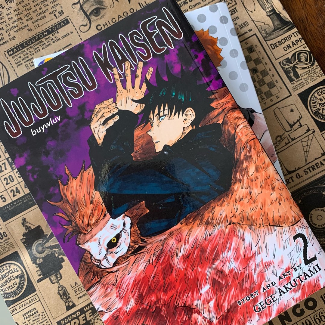Jujutsu Kaisen (JJK) vol. 2, Hobbies & Toys, Books & Magazines, Comics ...