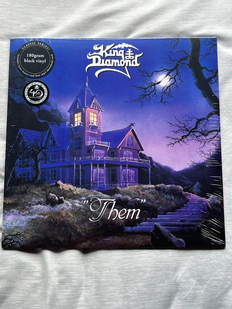 KING DIAMOND "Them", Hobbies & Toys, Music & Media, Vinyls on Carousell