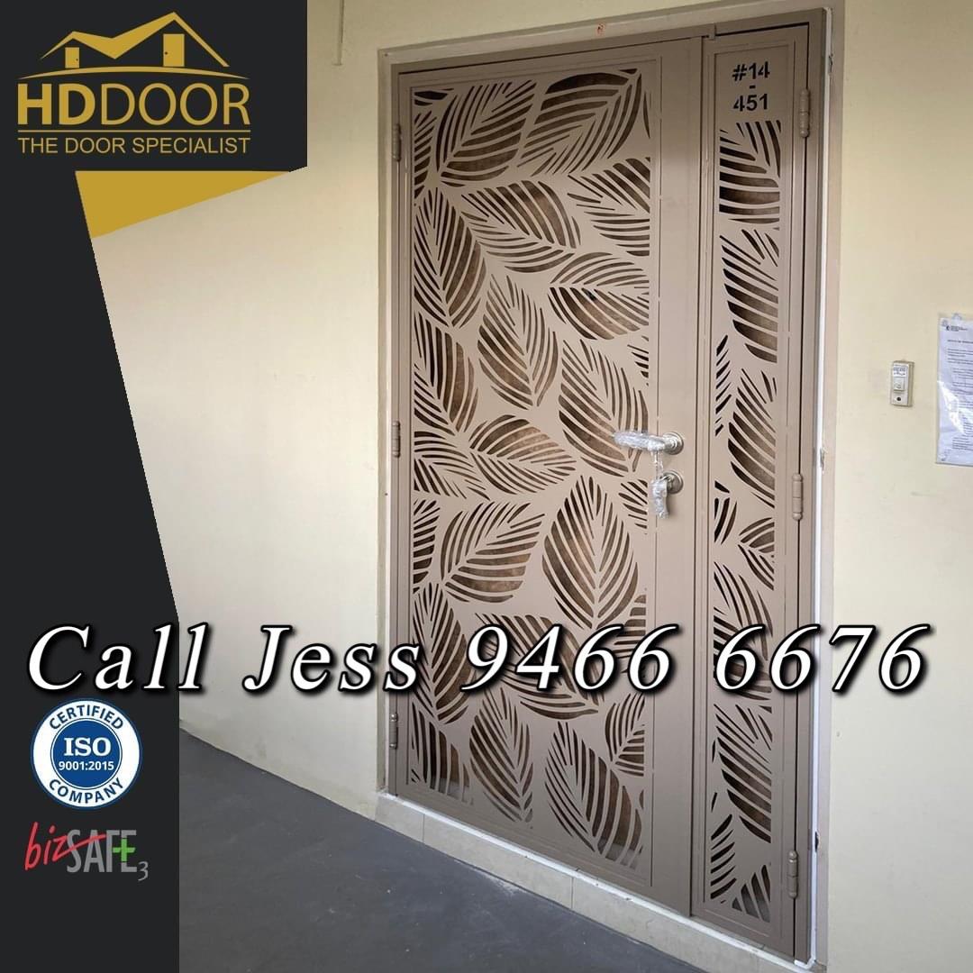 Laser cut mild steel gate, Furniture & Home Living, Home Decor, Other ...