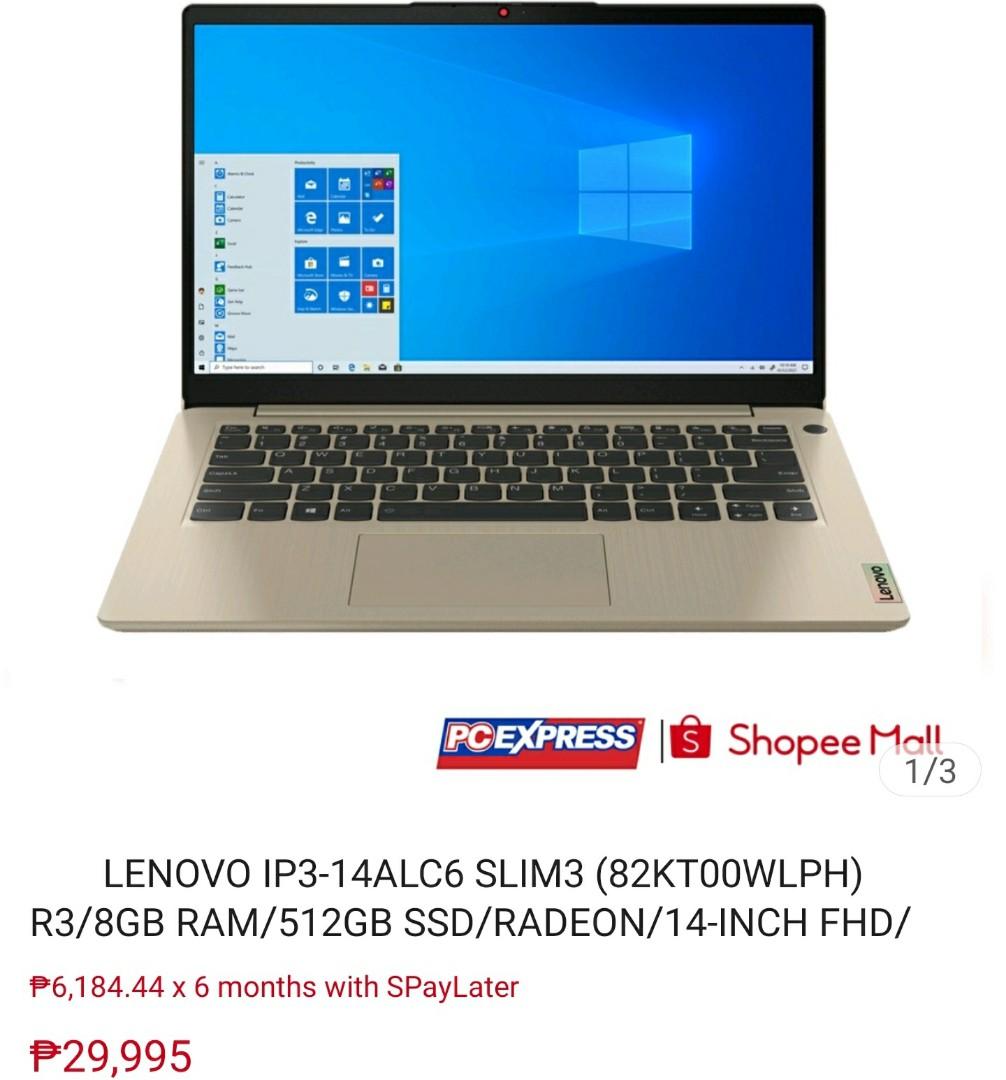 Lenovo Ideapad Slim Alc Kt Wlph Computers Tech Laptops Notebooks On Carousell
