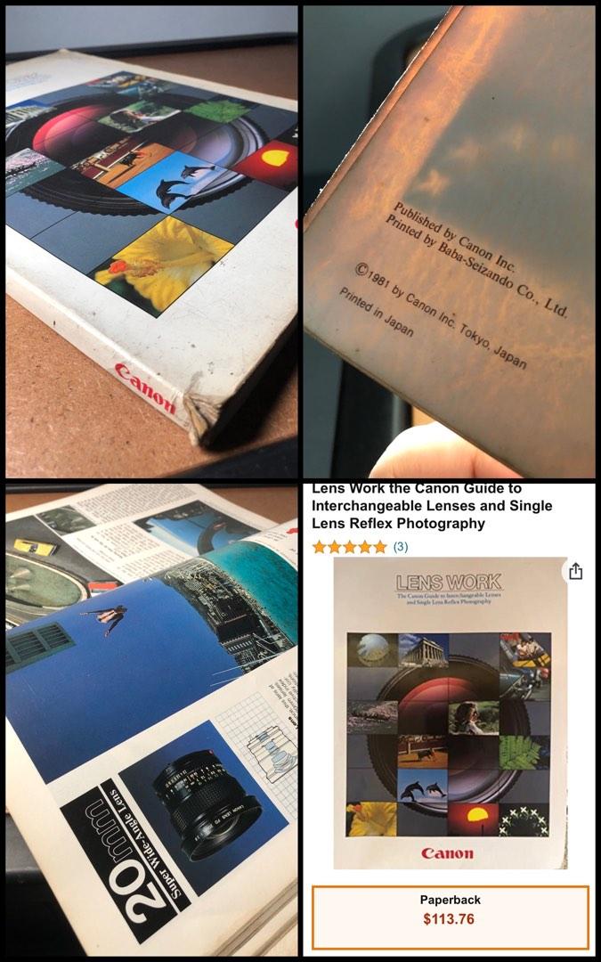 LENS WORK BY CANON, Hobbies & Toys, Books & Magazines, Assessment Books ...