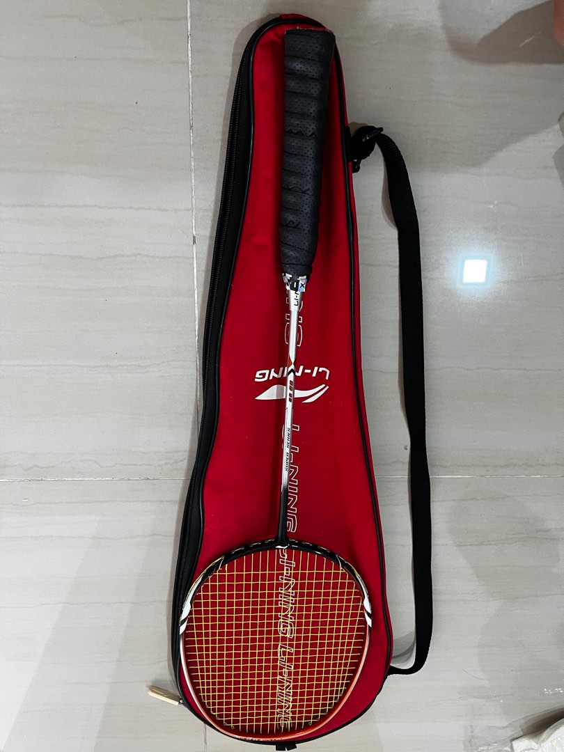 Li-ning racket + shuttlecocks, Sports Equipment, Sports & Games, Racket ...