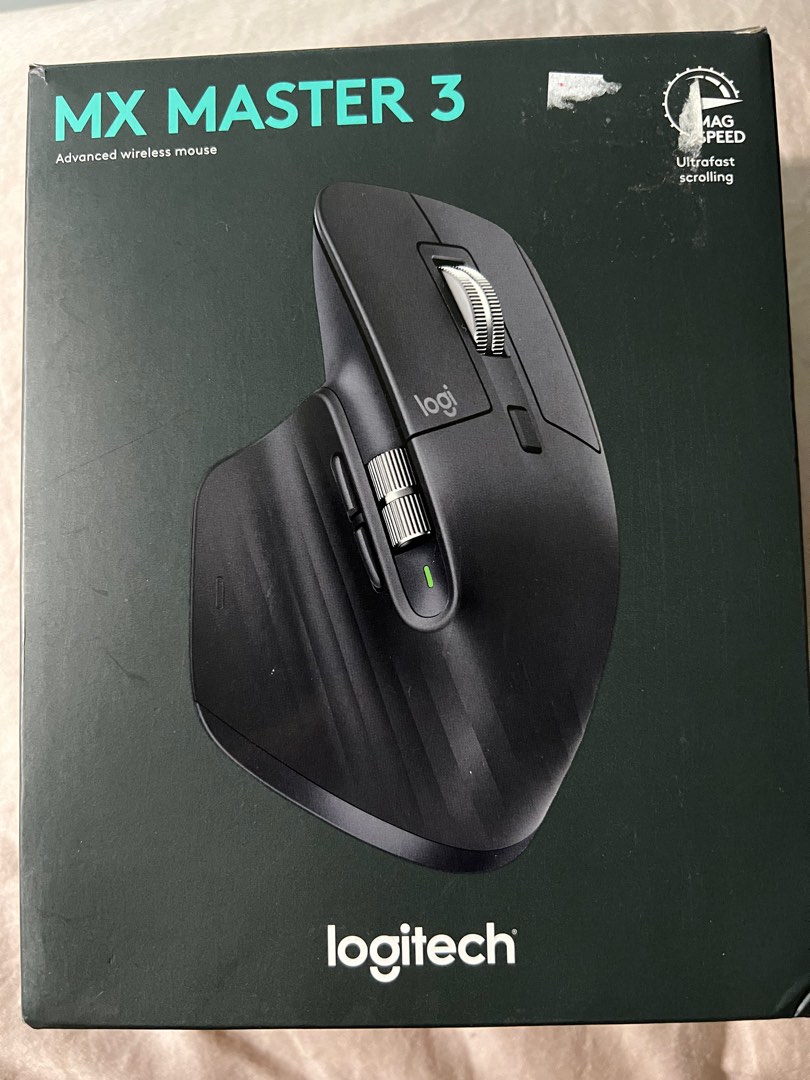Logitech MX master 3 black, Computers & Tech, Parts & Accessories ...