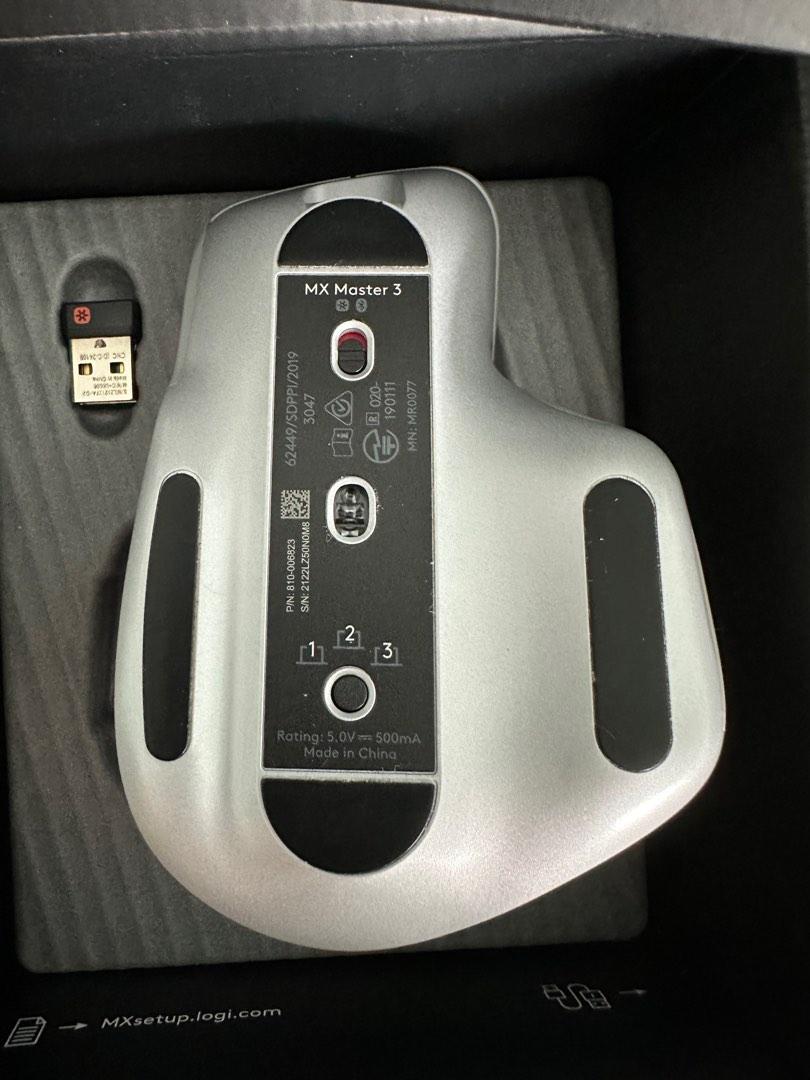 Logitech MX MASTER 3 (grey), Computers & Tech, Parts & Accessories ...