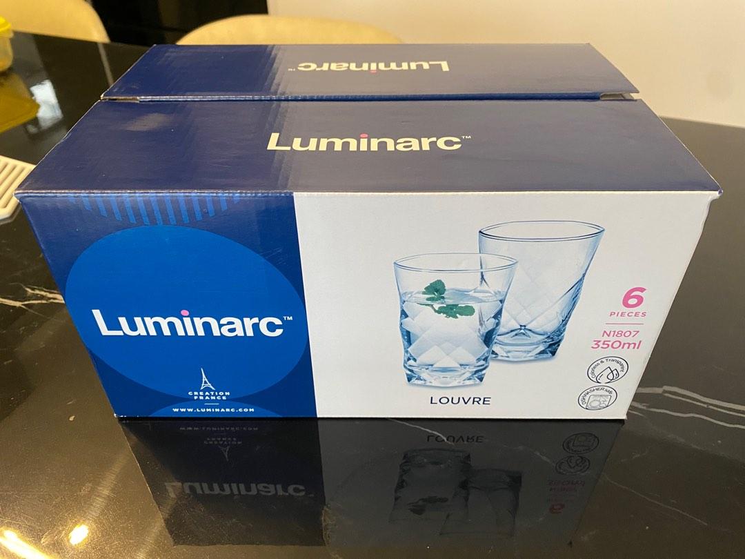 luminarc glass 6pcs set, Furniture & Home Living, Kitchenware ...
