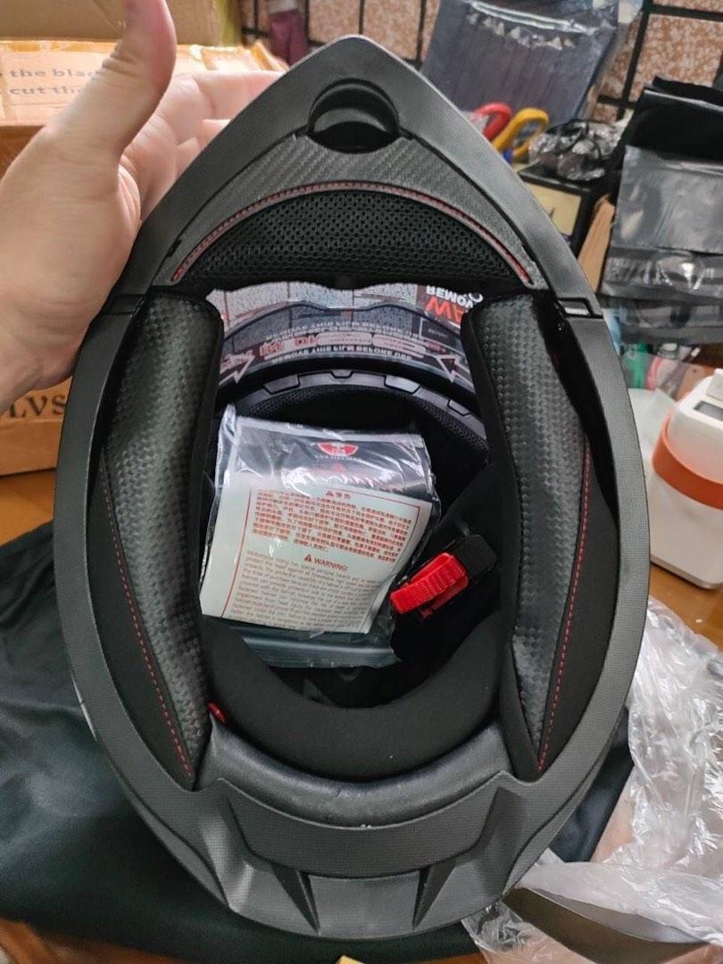 LVS Modular motorbike helmet with DOT certification and double visor ...