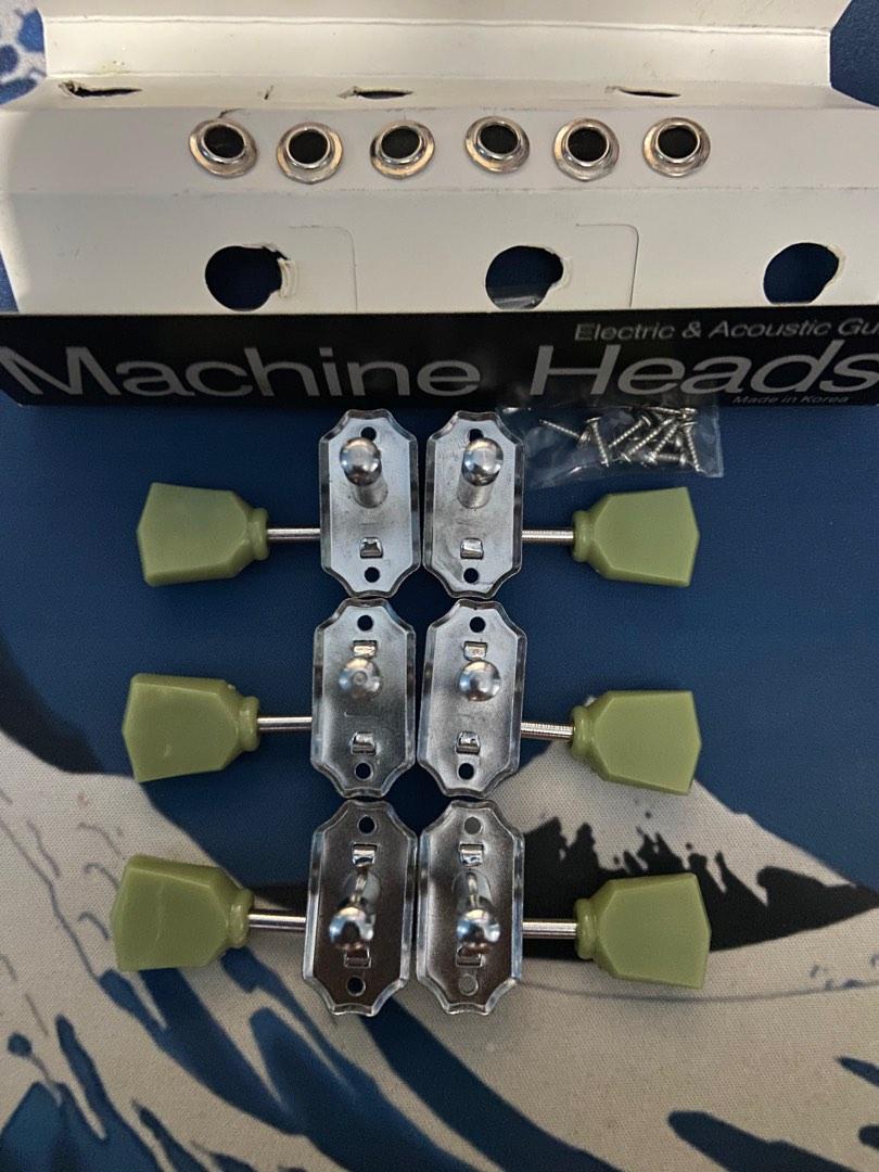 Machine Heads Tuning Pegs (Vintage Kluson Deluxe Type Tuners), Hobbies ...