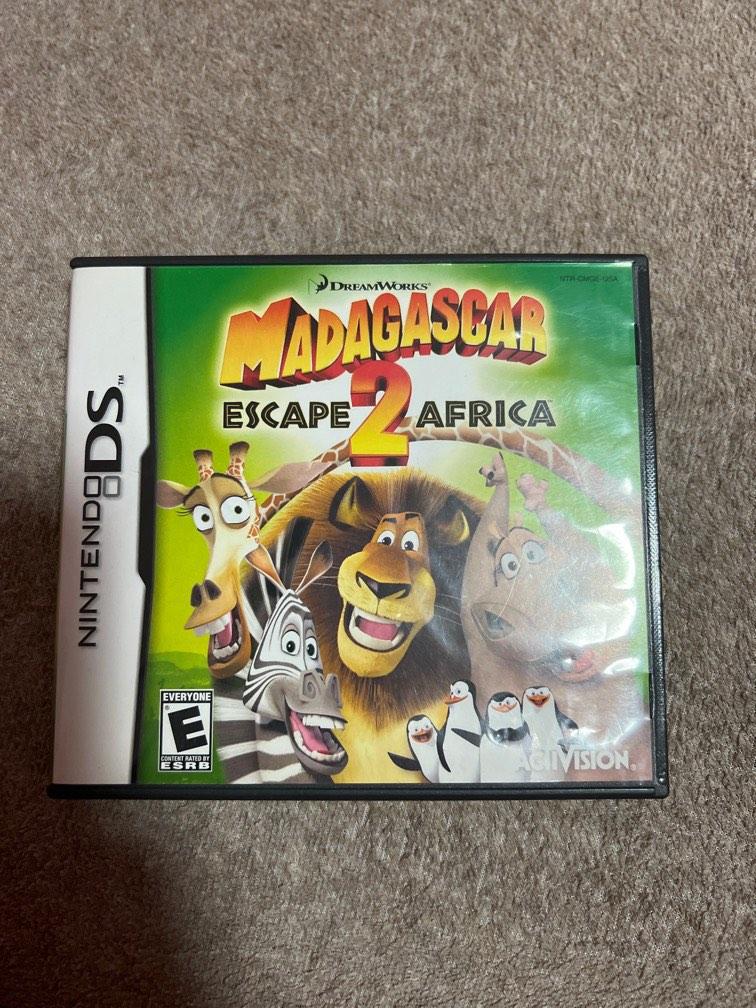 Madagascar escape 2 Africa Nintendo DS cartridge, Video Gaming, Video ...