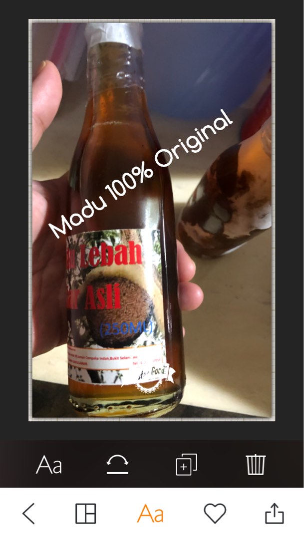 Madu Asli Madu Hutan Original 100% Madu dijamin, Health & Nutrition ...