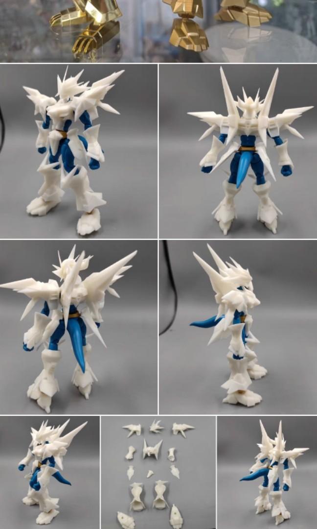 Magnamon x antibody frs modified, omegamon x antibody modified hand ...