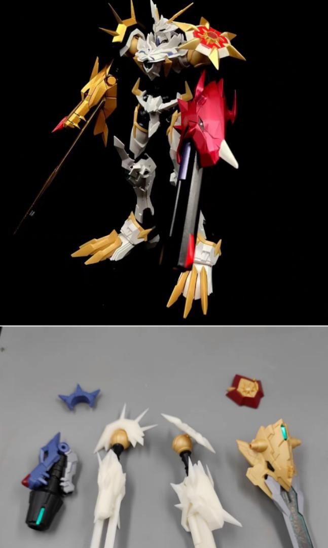 Magnamon x antibody frs modified, omegamon x antibody modified hand ...
