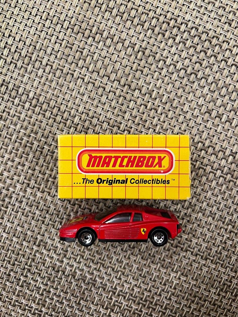 Matchbox Ferrari Testarossa 早期, 書籍、休閒與玩具, 收藏、紀念品, 其他古董在旋轉拍賣