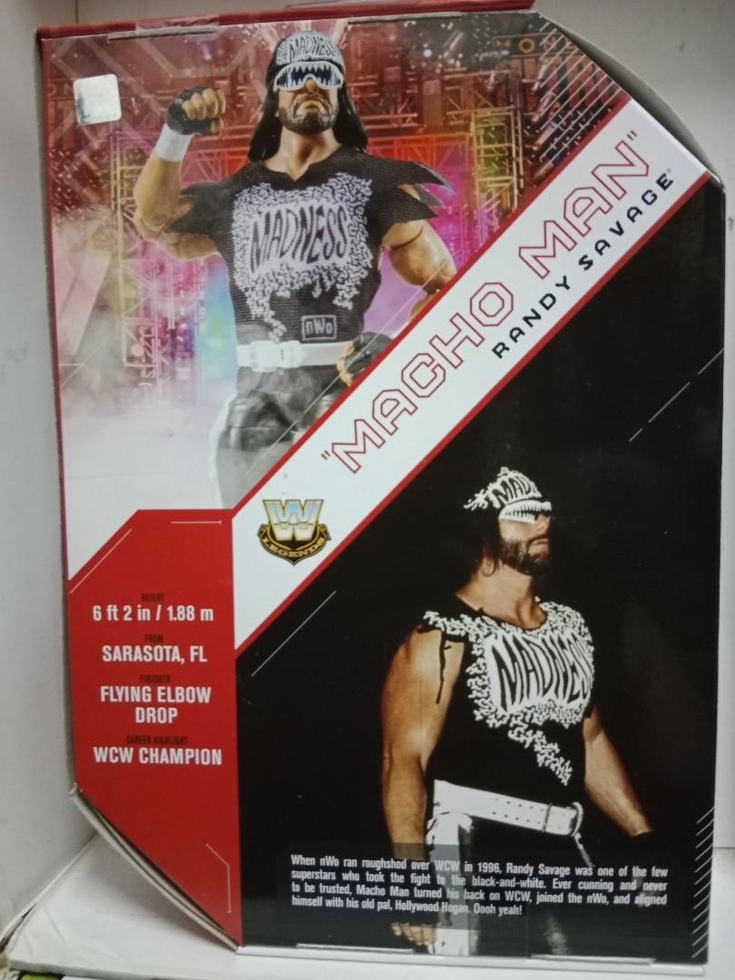 Mattel WWE Ultimate Edition Legends Series "Macho Man" Randy Savage Wrestling Action Figure ...