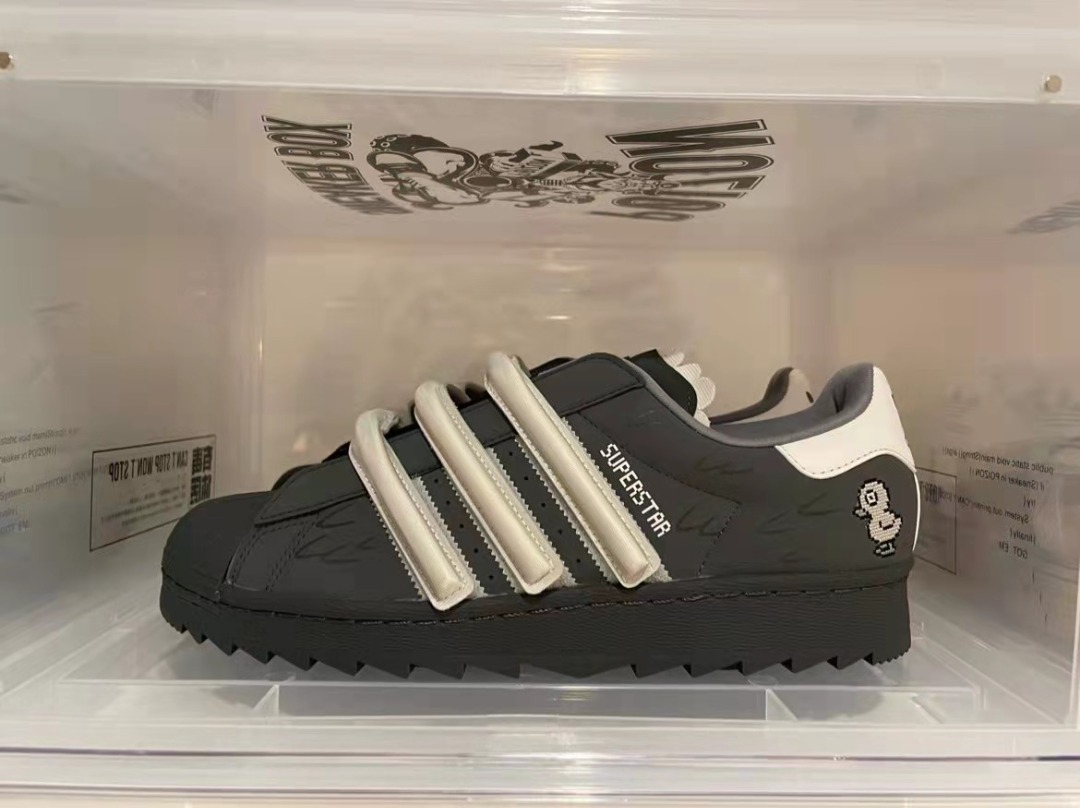 Melting Sadness x Adidas originals Superstar 80s TR KUKA Co-branded ...