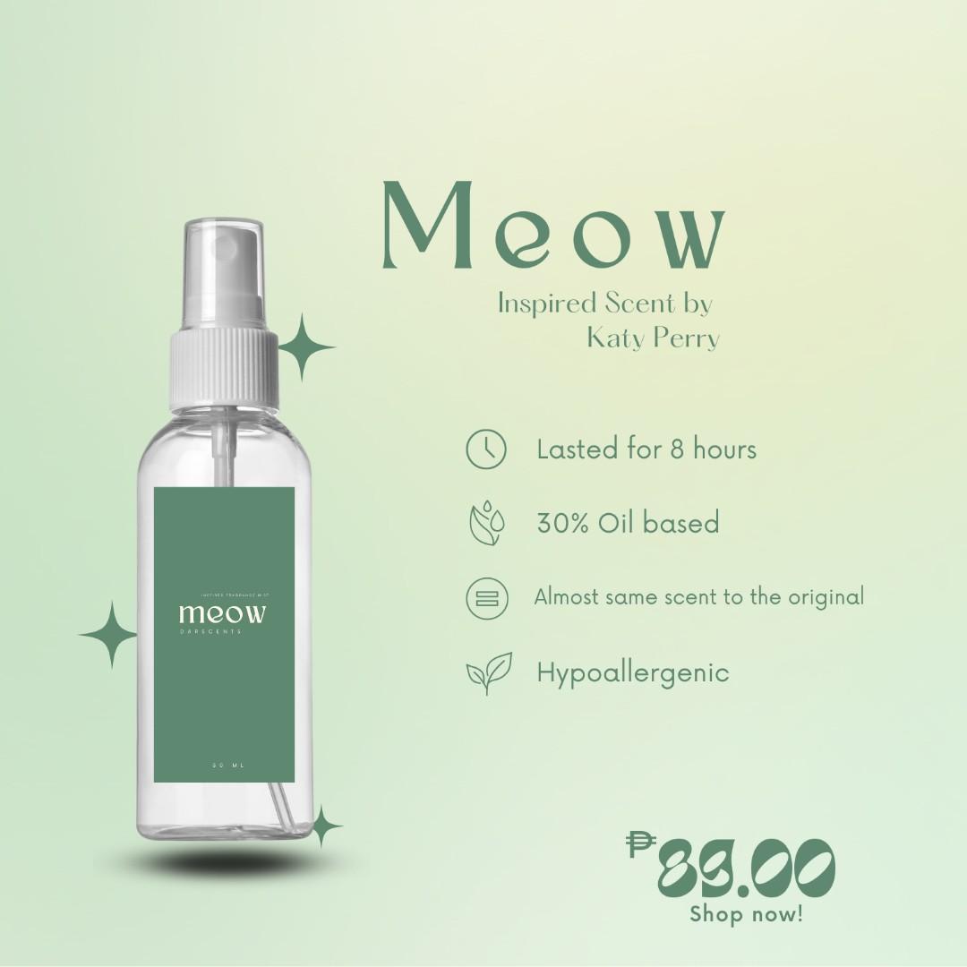 Meow by Katty Perry / Inspired Fragrance Mist Darscents, Beauty ...