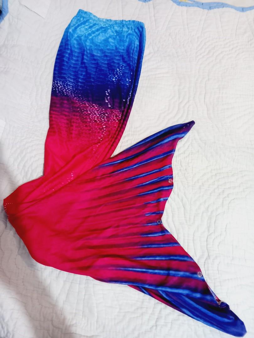 Mermaid tail swimsuit, Babies & Kids, Babies & Kids Fashion on Carousell