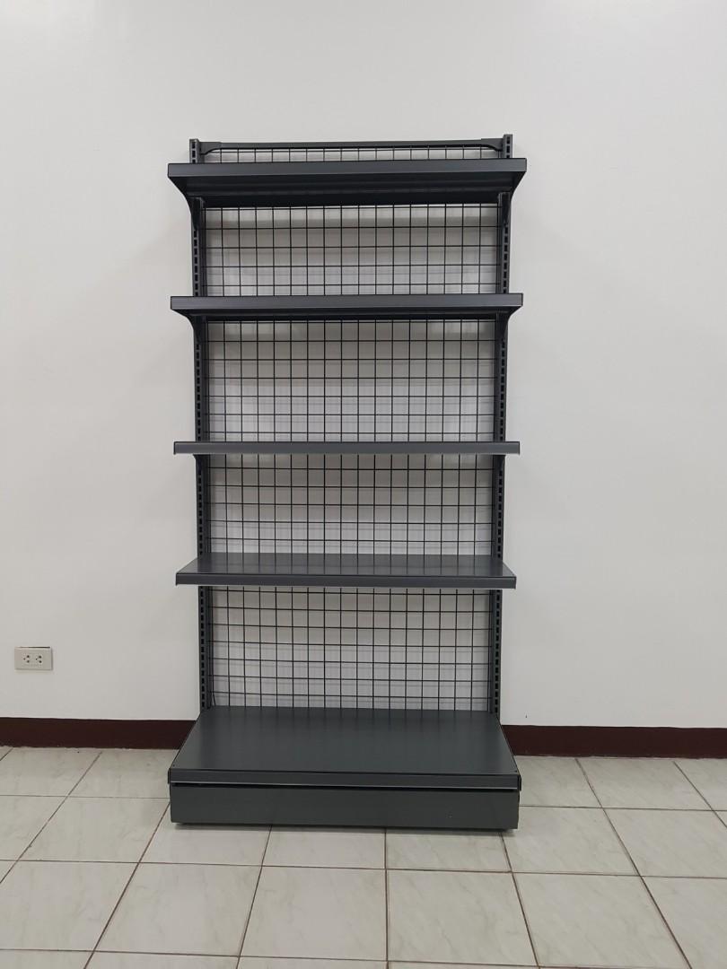 Mesh Backing Grocery Gondola Shelve, Furniture & Home Living, Furniture ...