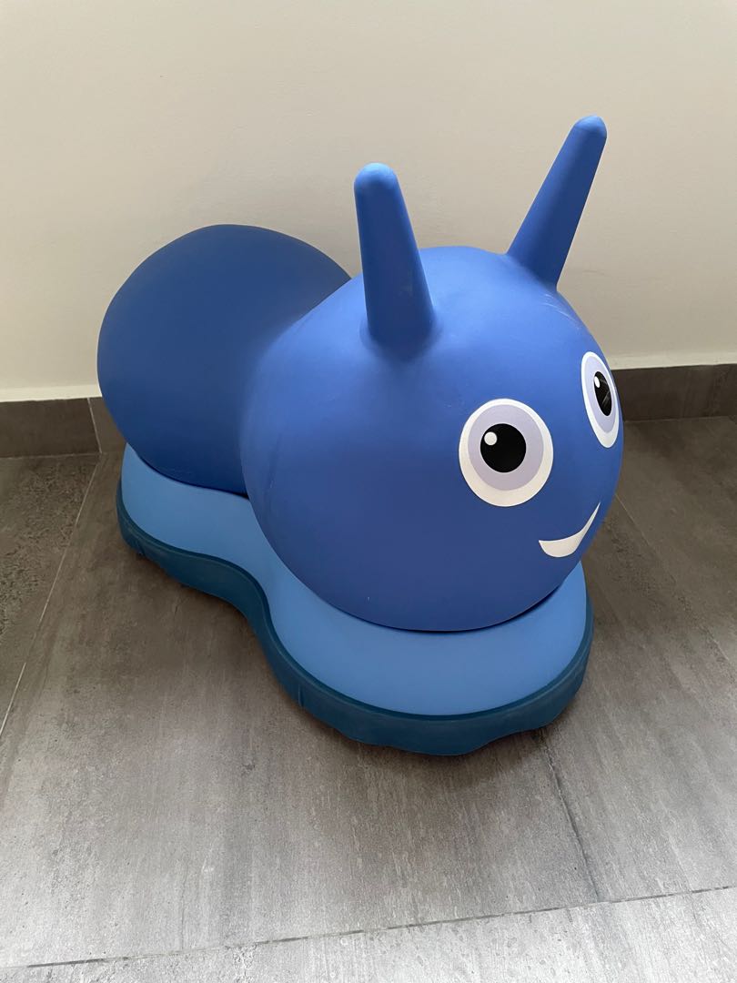 Micro Air Hopper Blue Bouncer/ Ride On Toy, Babies & Kids, Infant ...