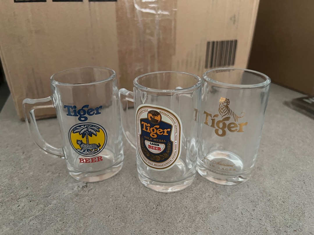 Mini Tiger Beer mugs, Hobbies & Toys, Memorabilia & Collectibles ...