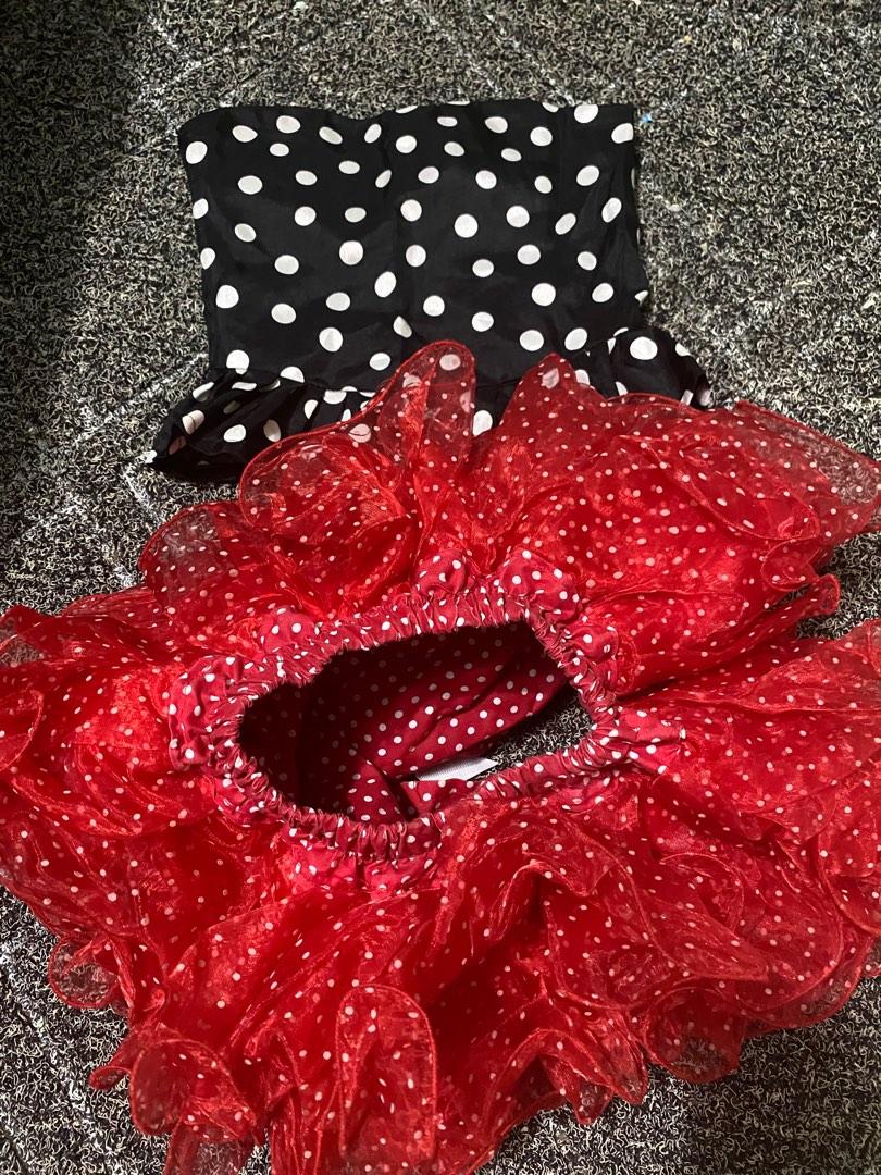 minnie mouse custom outfit, Babies & Kids, Babies & Kids Fashion on ...