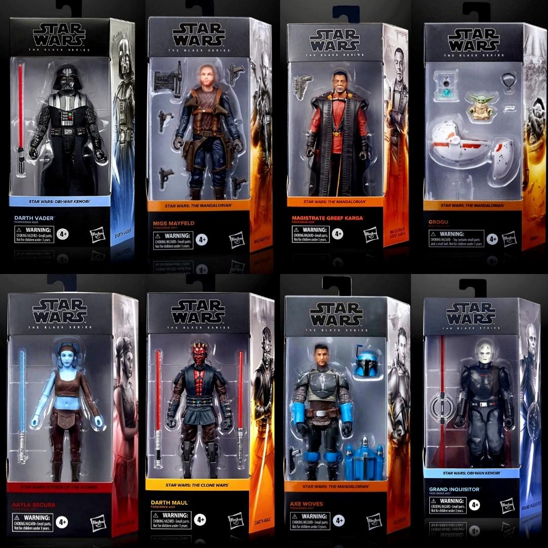 MISB Star Wars Black Series The Mandalorian AXE Woves, Migs Mayfeld ...