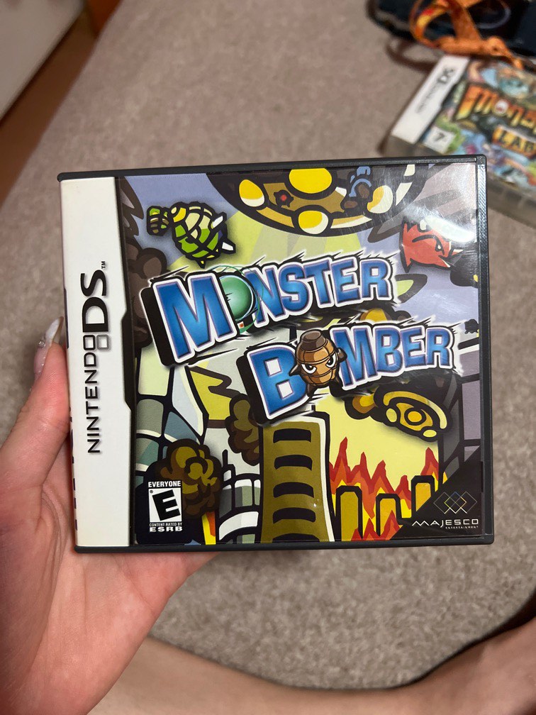 Monster bomber Nintendo DS cartridge, Video Gaming, Video Games ...