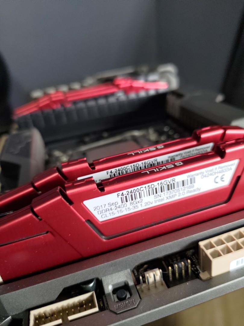 Motherboard + CPU + RAM // TUF Sabertooth X99 (i7 5820K), Computers ...