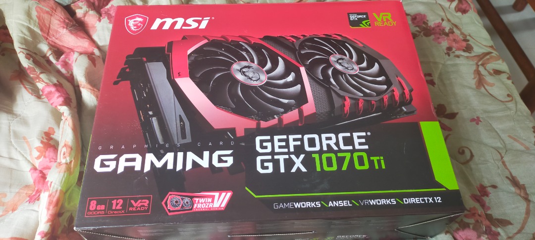 MSI GAMING 8gb VR READY - GTX 1070 ti, Computers & Tech, Parts ...