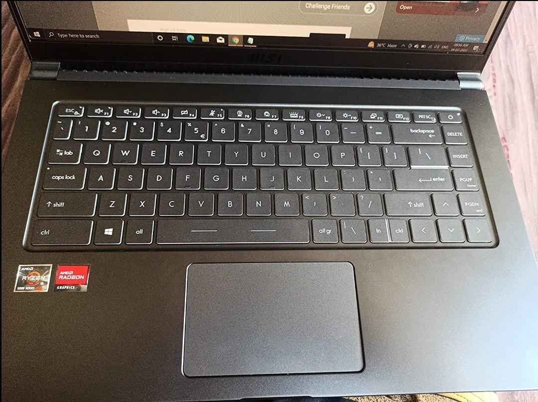 Msi modern 15 a5m, Computers & Tech, Laptops & Notebooks on Carousell