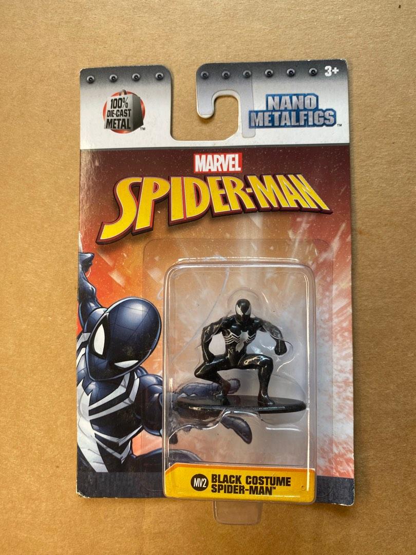 Nano metalfigs marvel war machine spider-man iron man spider-girl ...